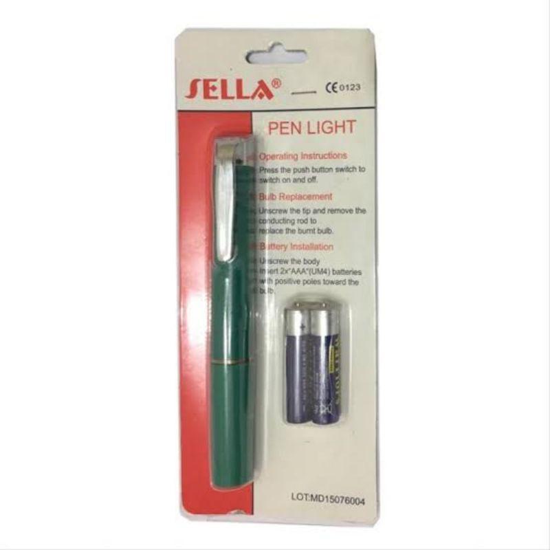 SELLA Penlight LED / Pen Light LED Senter Pena Medis LED - Shop | Tokopedia