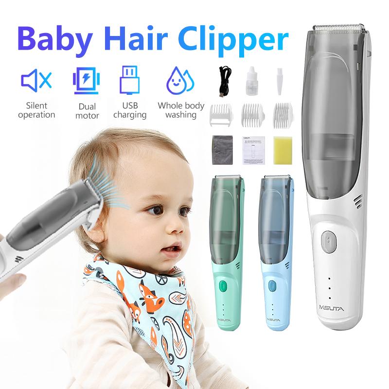 Baby Hair Clipper Electric Shaver Baby Barber Scissors Children ...