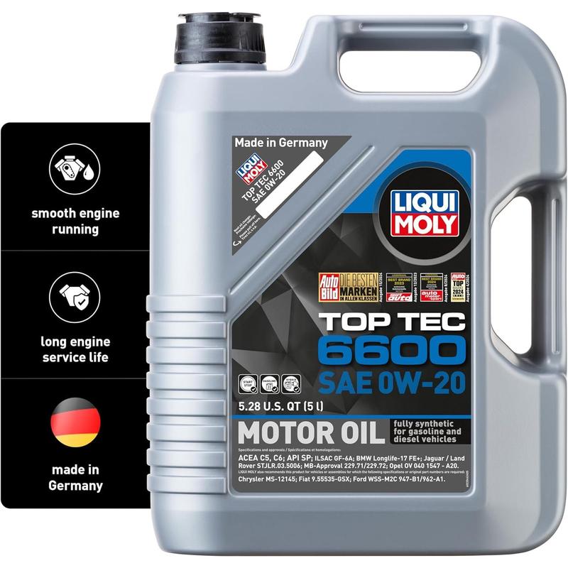 Top Tec 6600 SAE 0W20| Fully synthetic engine oil| 5 Liters| SKU: 22046. - TikTok Shop