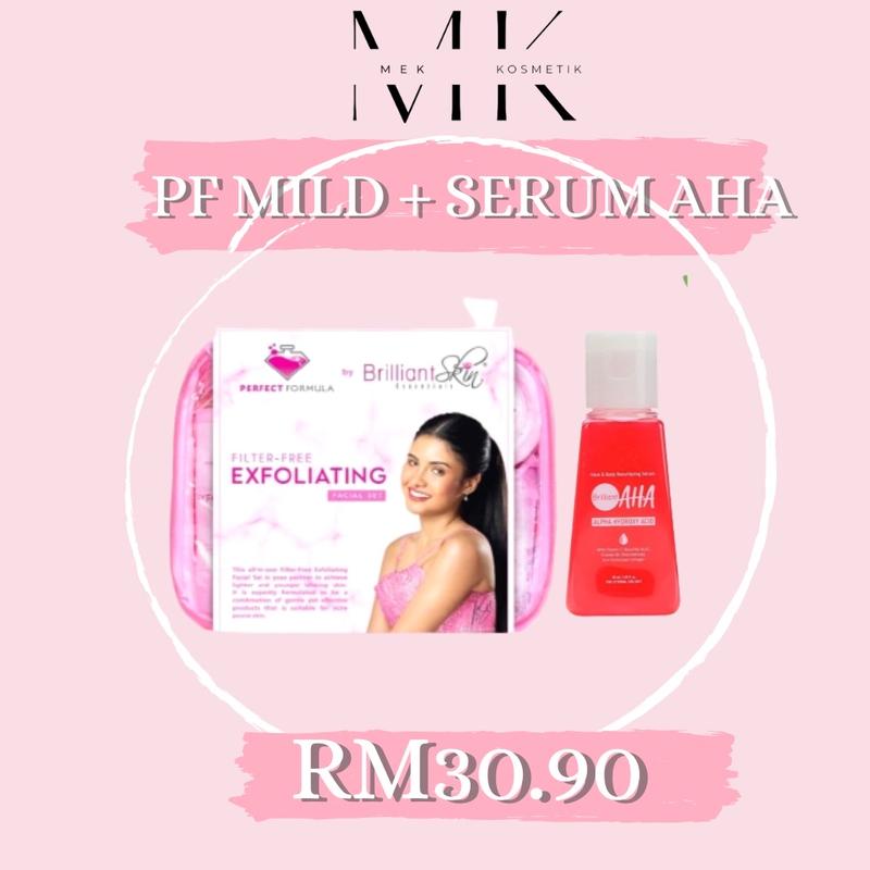 perfect formula mild + serum aha brilliant - TikTok Shop Malaysia