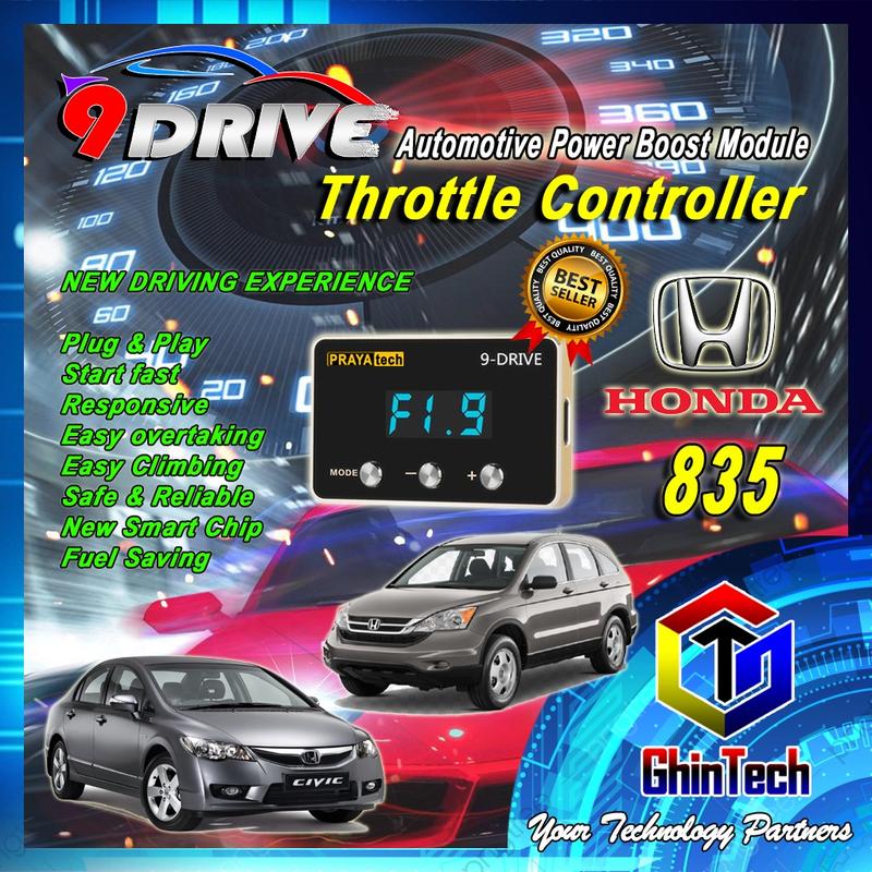 9 DRIVE THROTTLE CONTROLLER PIGGYBACK HONDA 835 CONTROL REMA - Shop | Tokopedia