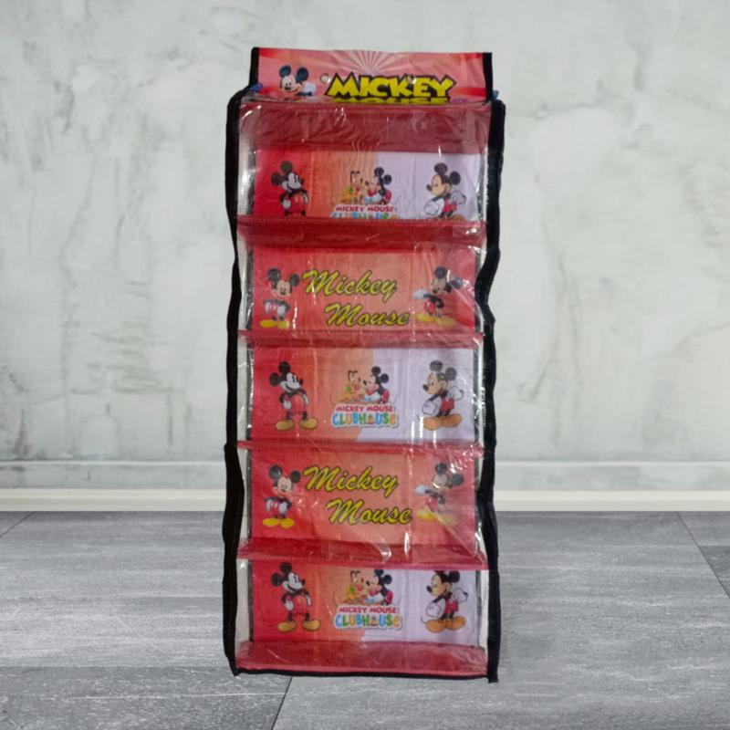 Rak Tas Gantung Karakter Mickey Mouse Warna Merah - Shop | Tokopedia