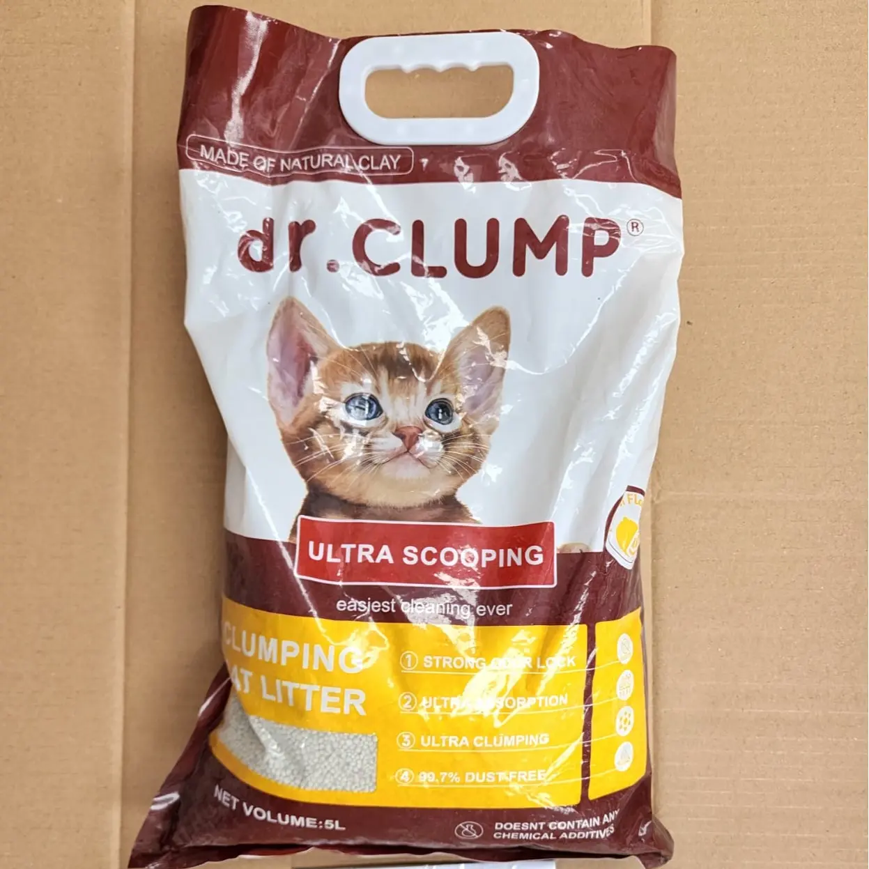 Pasir Kucing Dr Clump 5 liter - Shop | Tokopedia