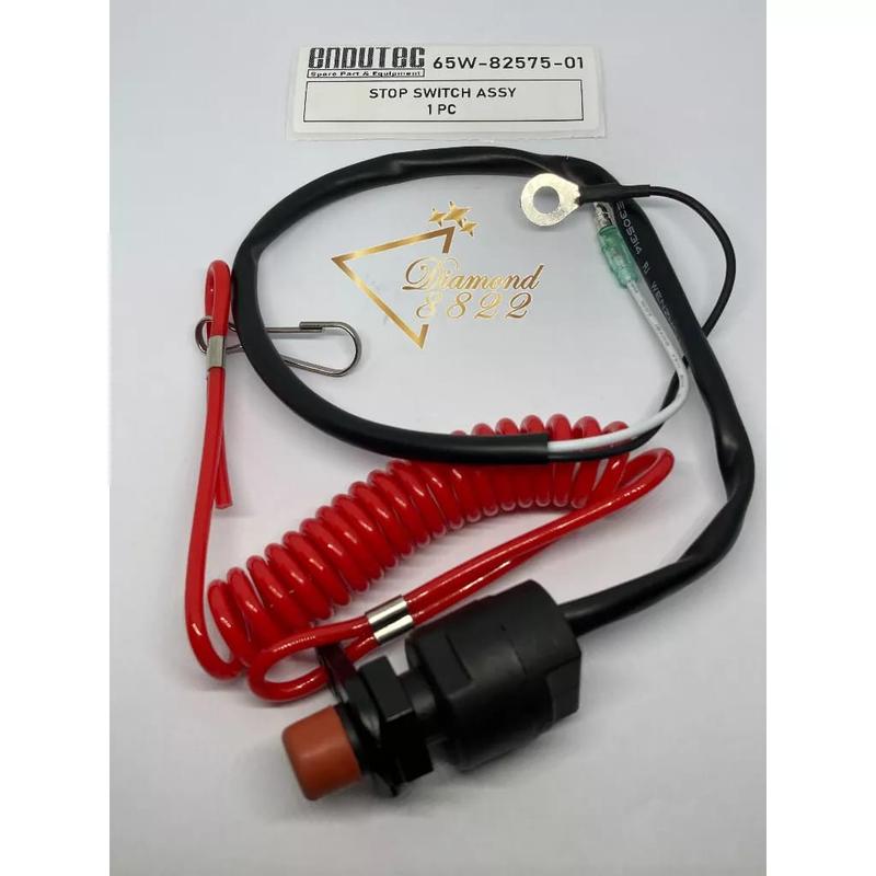 STOP SWITCH ASSY 65W-82575-01 SUKU CADANG MESIN TEMPEL/STOP SWITCH ...
