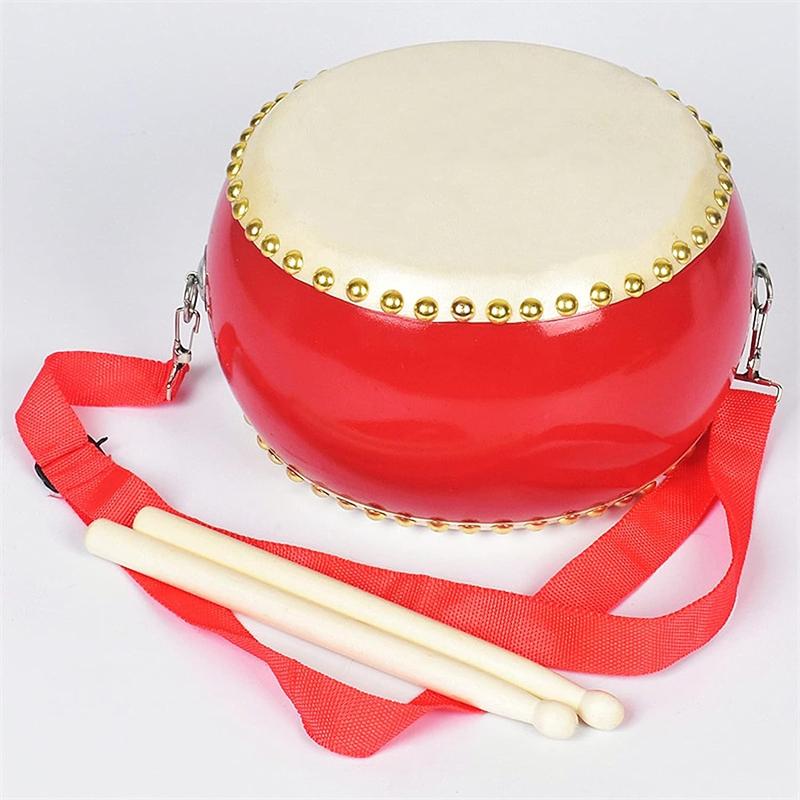 Cowhide drum children's drum toy drum, percussion, Chinese drum ...