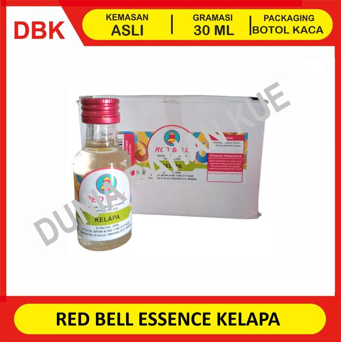 Jual RED BELL ESSENCE KELAPA 30 ML / ESSENCE MAKANAN RASA KELAPA - Kota ...