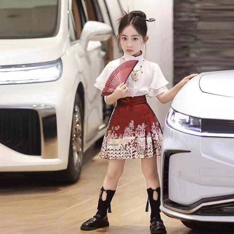 Kostum Cina Han, Skirt Muka Kuda, Nipis, Puteri Cina, Sangat - TikTok ...