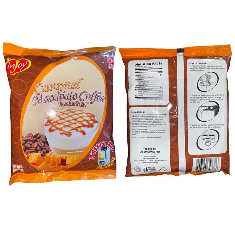 Injoy Macchiato powder 500g for Vendo machine - TikTok Shop Philippines