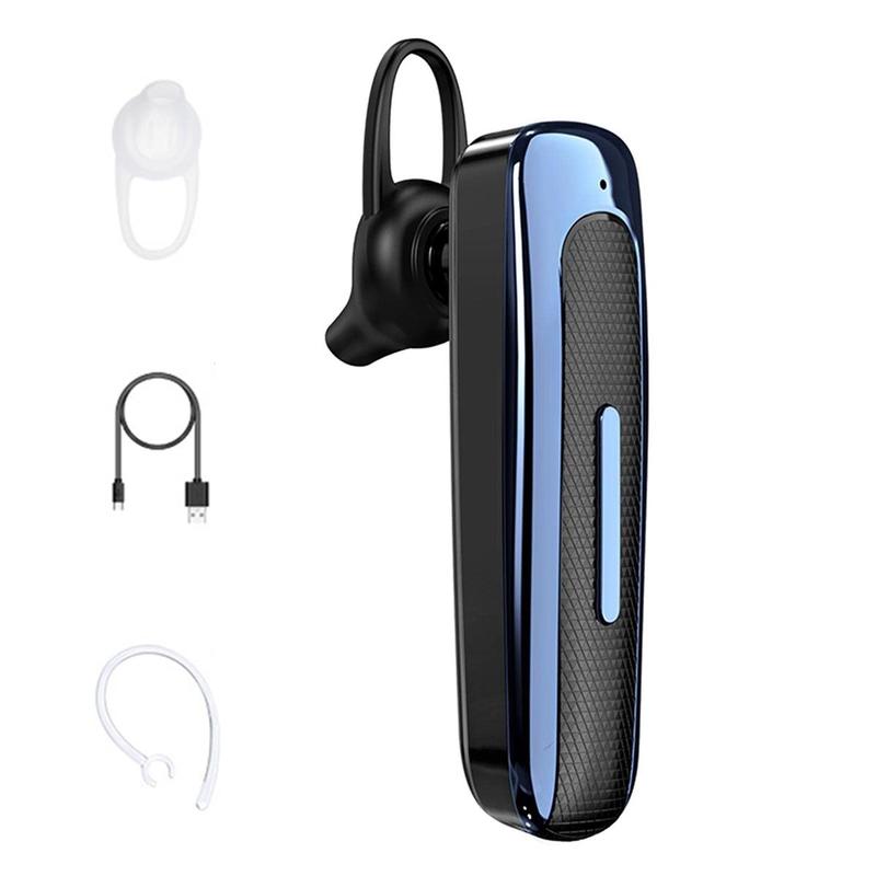 Alat Dengar Bluetooth Tanpa Wayar, Fon Kepala Bluetooth E1, Alat ...