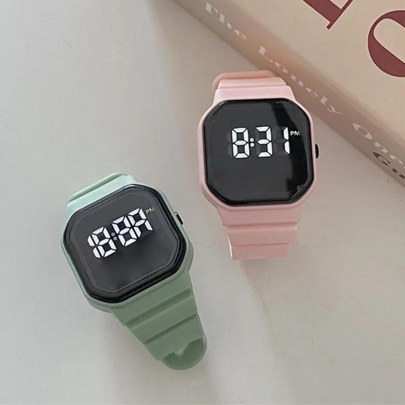 LED Electronic Watch Fashionable And Versatile Square Digita - TikTok ...