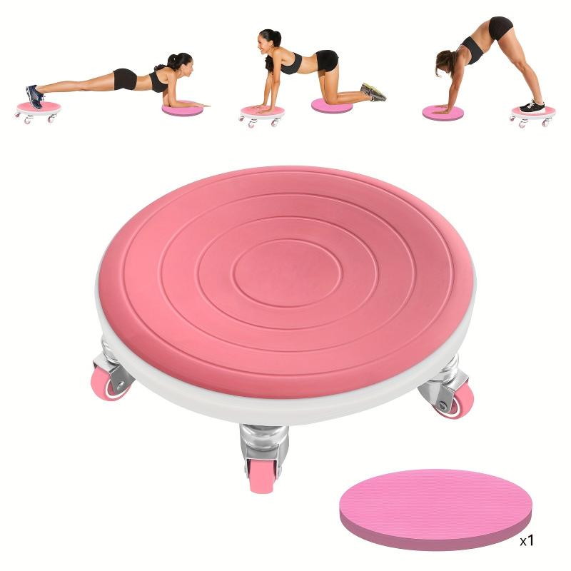 Outdoors 6 Caster Ab Roller with Knee Pads, Core Exercise, 360 ...
