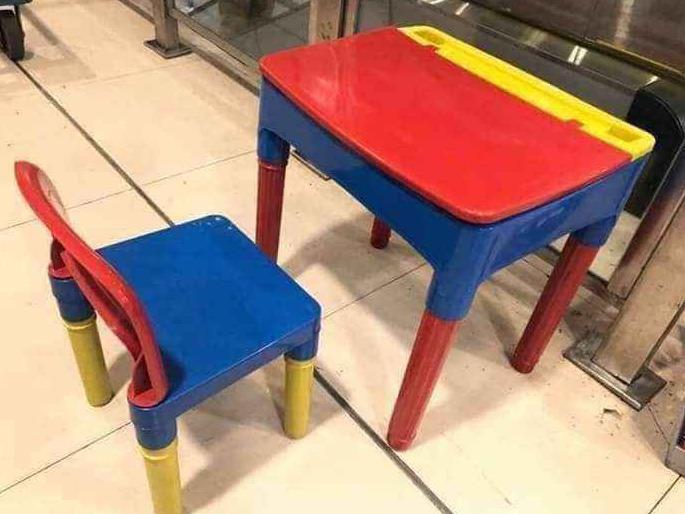 STUDY TABLE MONOBLOCK FOR KIDS multi color - TikTok Shop Philippines