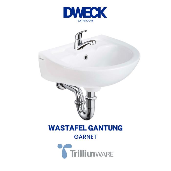 Promo DWECK - Triliunware Wastafel Cuci Tangan Gantung Garnet - WGAR ...