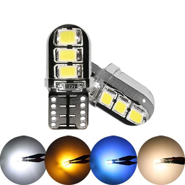 Silicone T10 Bulb 194 W5W 6SMD 2835 Chipsets LED Replacement - TikTok ...
