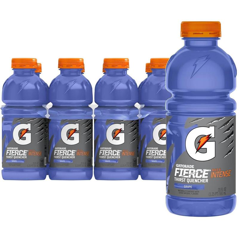 Gatorade Thirst Quencher Artificial, Fierce Grape Sports Drinks ...