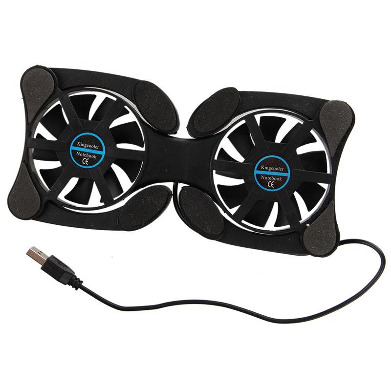 Laptop Cooling Pad & Fan Stand for USB Mini Laptop with Folding ...