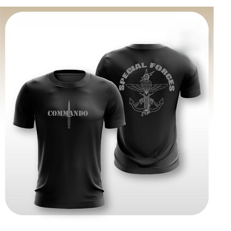 COMMANDO SPEACIAL FORCE TSHIRT ARMY T SHIRT ROUND NECK, Graphics ...