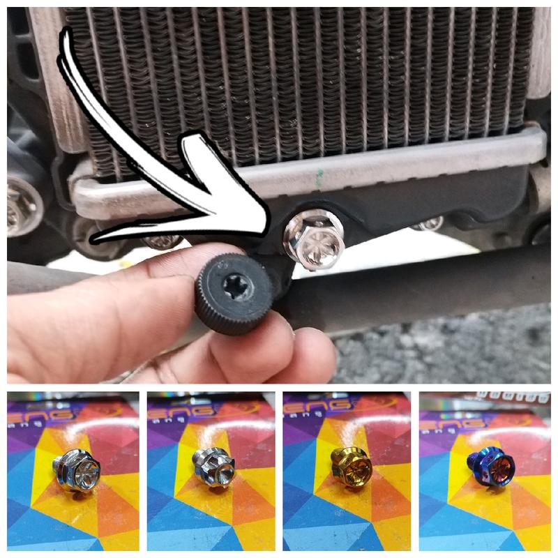HONDA CLICK PCX ADV RADIATOR DRAIN BOLT - TikTok Shop Philippines