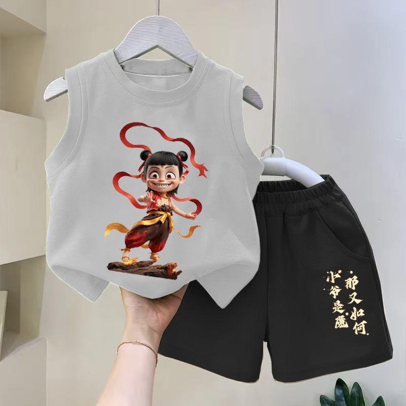 Sut Rompi Kanak-kanak, Nezha Kartun Comel, Sesuai untuk Lelaki - TikTok ...