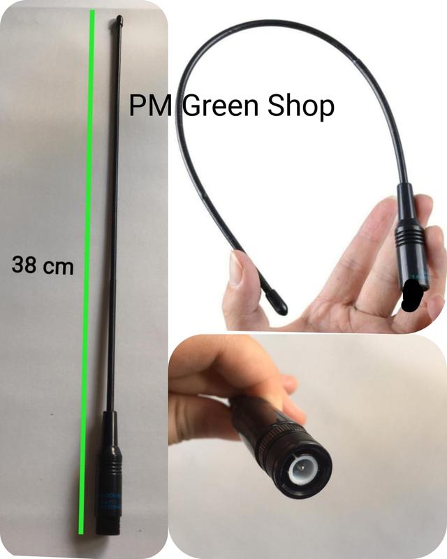 Antena ht icom v80 v86 v68 konektor bnc na 771 lentur Nagoya - Shop ...