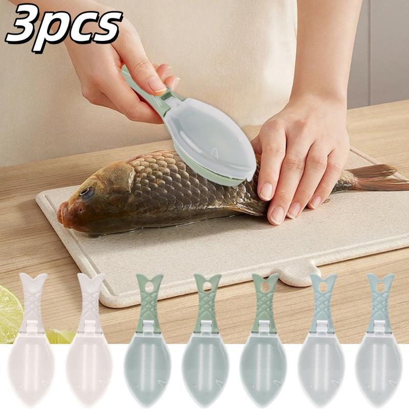 Pengikis Sisik Ikan, Bilah Keluli Tahan Karat, Set 3 Keping, - TikTok ...