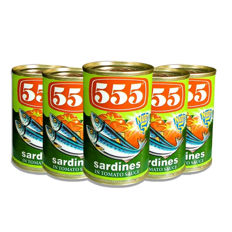 555 Sardines In Tomato Sauce 155G 5s - TikTok Shop Philippines