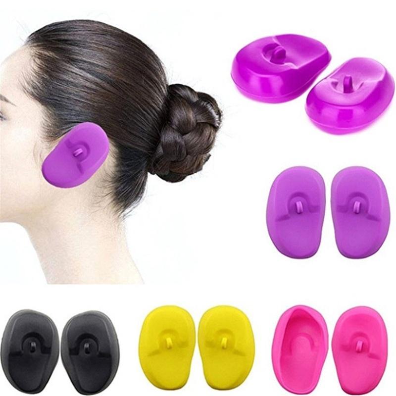 Ear Cap cover 1 pair silicone soft for hair color dye STANDARD - TikTok ...