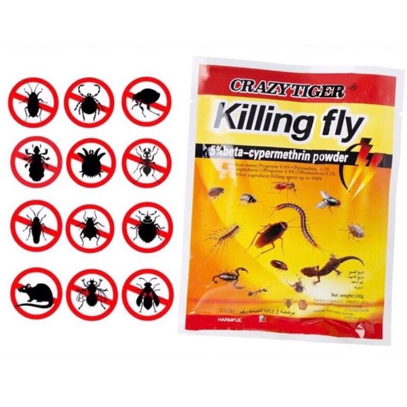 CRAZYTIGER KILLING FLY pembunuh serangga lipas lalat kutu kecoa ...