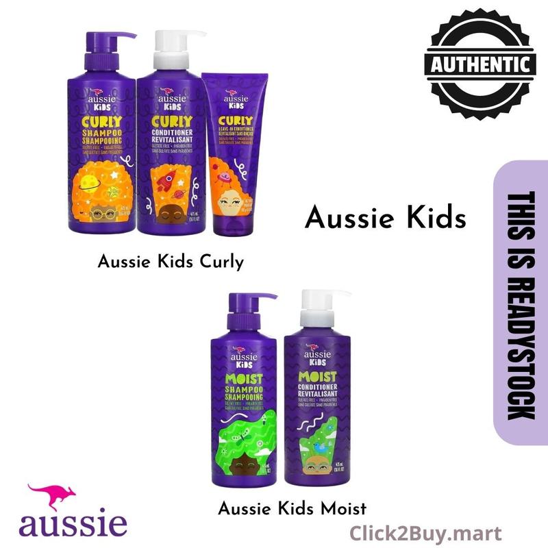 [Ready Stock] Aussie Kids Curly Shampoo/ Curly Conditioner/ Moisture ...