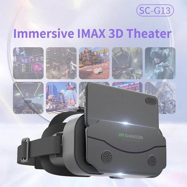 Virtual Reality Glasses VR Box IMAX Giant Screen Universal Kacamata ...