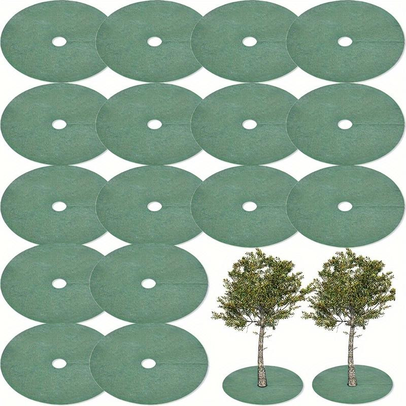 15pcs Tree Mulch Ring Pro - Durable, Reusable, and Degradable Tree ...