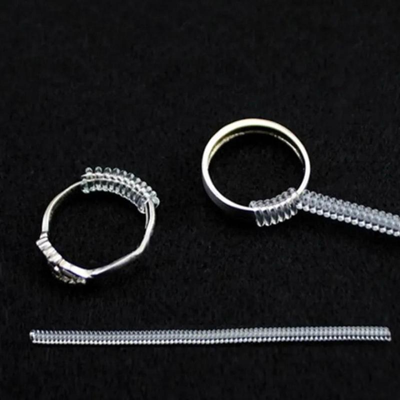 Ring Adjuster Plastic Spring Invisible Transparent Spring Adjustment ...