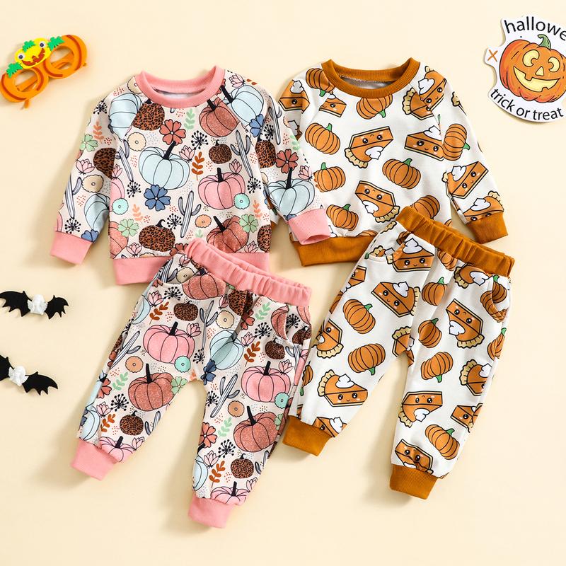 Set Kostum Halloween, untuk Kanak-kanak, Baju Sweat Lengan Panjang ...