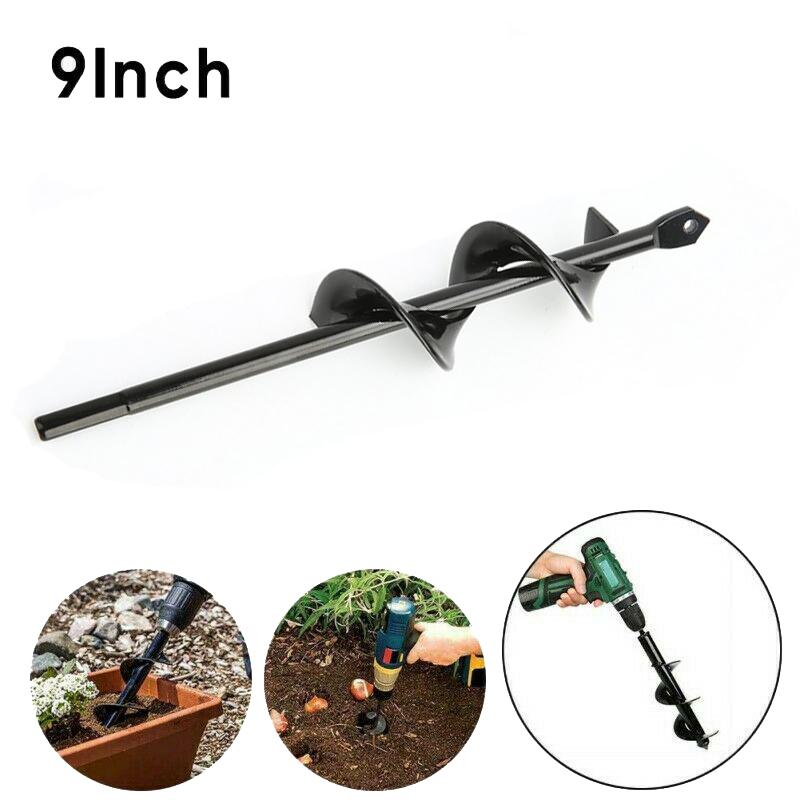 User friendly Garden Planting Auger Spiral Hole Drill Bit Fo - TikTok ...