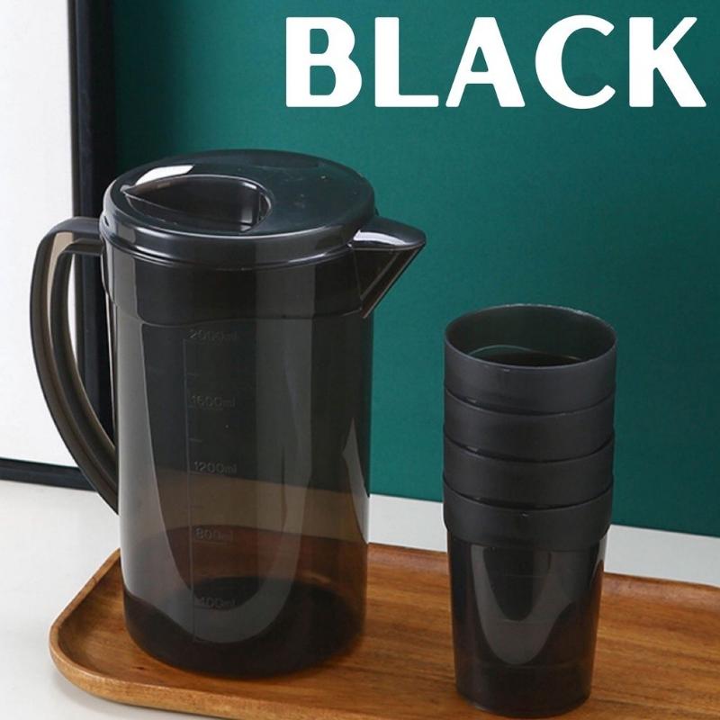 COD 1500ml Pitcher With 4 Cups Large High Quality Fiberglass - TikTok ...