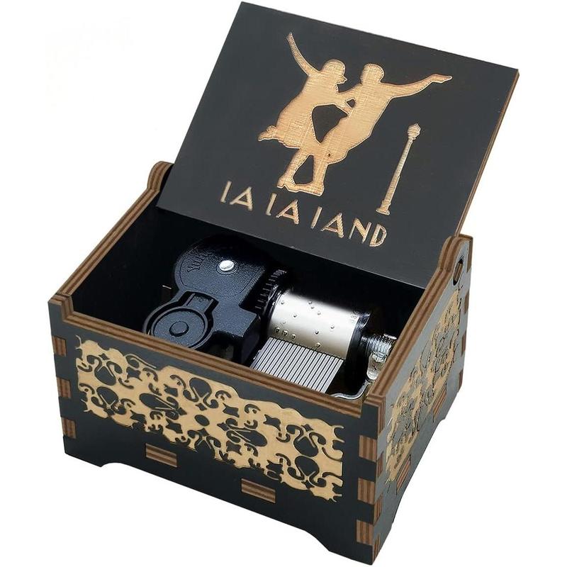 La La Land Music Box Wind Up, 18 Note Mechanism Antique Carved - TikTok ...