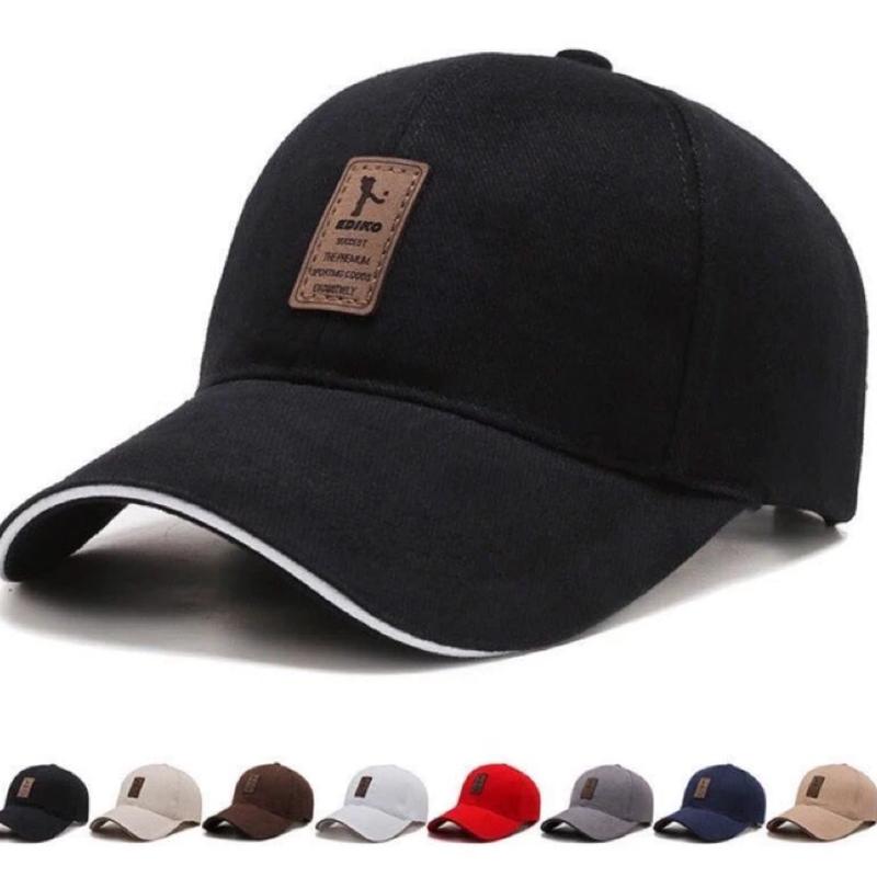 [Fesyen Topi] [X] Unisex Solid color Adjustable snapback Baseball ...