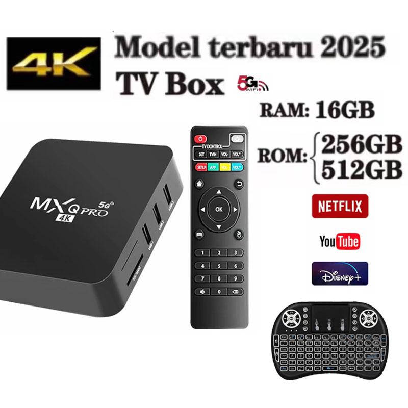 TV Box Android 11，16/256/512G + Keyboard Dukung DVB T2 FULL HD - Shop ...