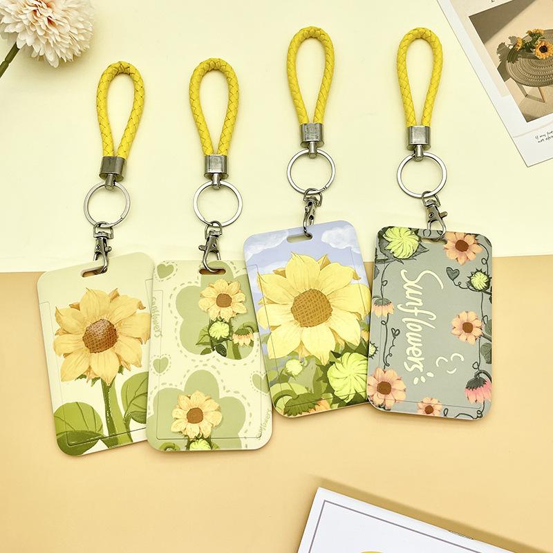 Simplified Sunflower Student Campus Meal Card Set, Bus and Subway ...