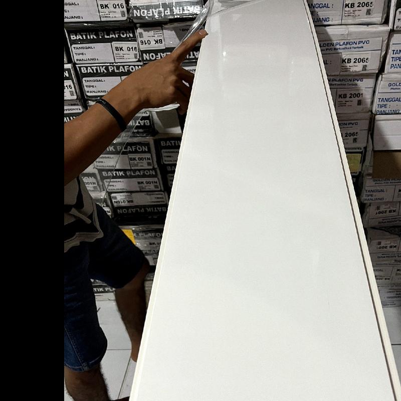 plafon pvc putih polos glossy - Shop | Tokopedia