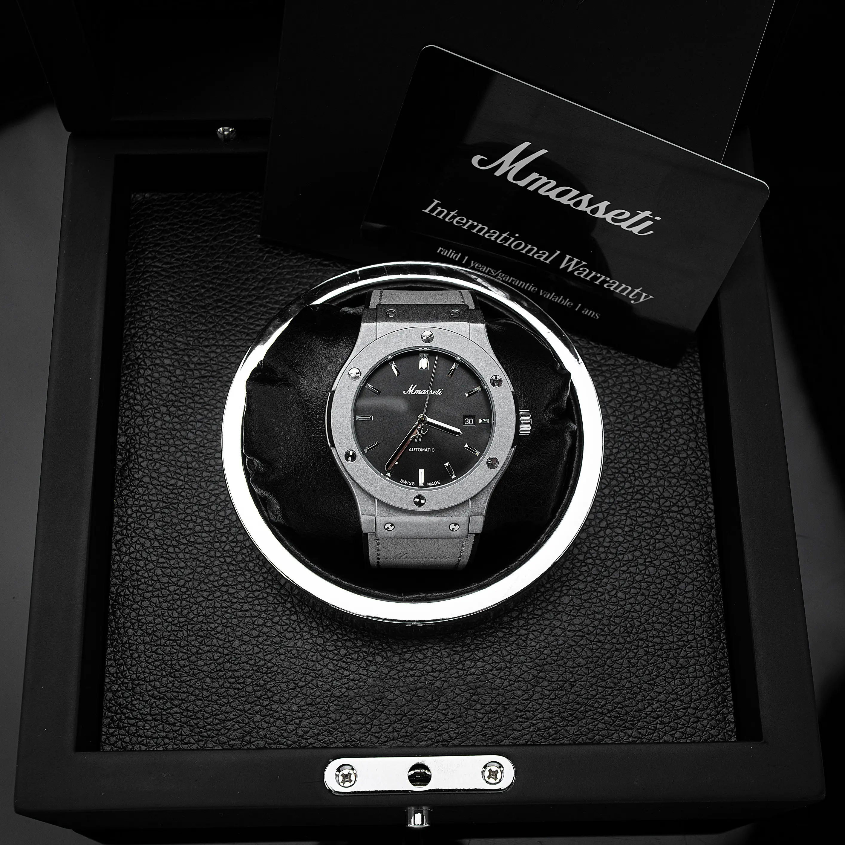 ( oke_em ) N258 - Đồng hồ nam automatic Mmasseti chính hãng , chống ...
