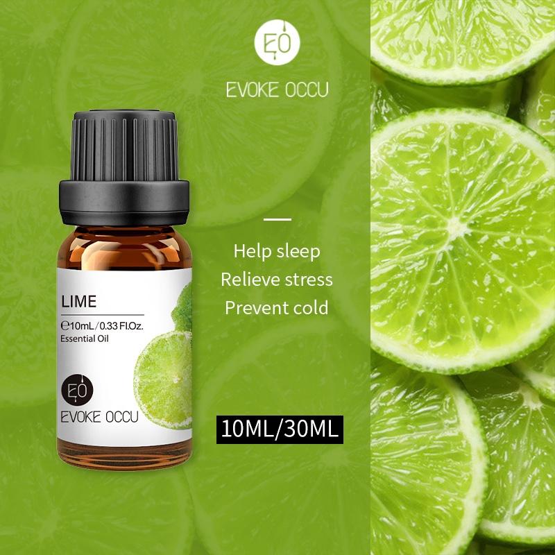 Evoke Occu 10ML Lime Essential Oil Natural Plant Therapy Aromatherapy ...