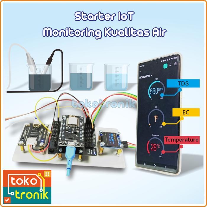 Jual IoT Kit Monitoring Kualitas Air - IoT Water Quality Monitoring ...