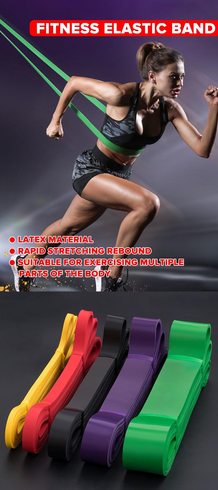 Heavy Duty Latex Resistance Band For Fitness Exercise Elastic Band ...