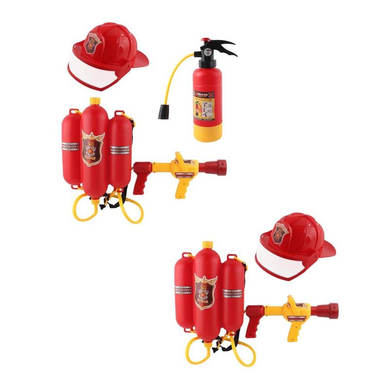 Set Mainan Semburan Air, untuk Ahli Bomba, Alat Cosplay, Sesuai ...