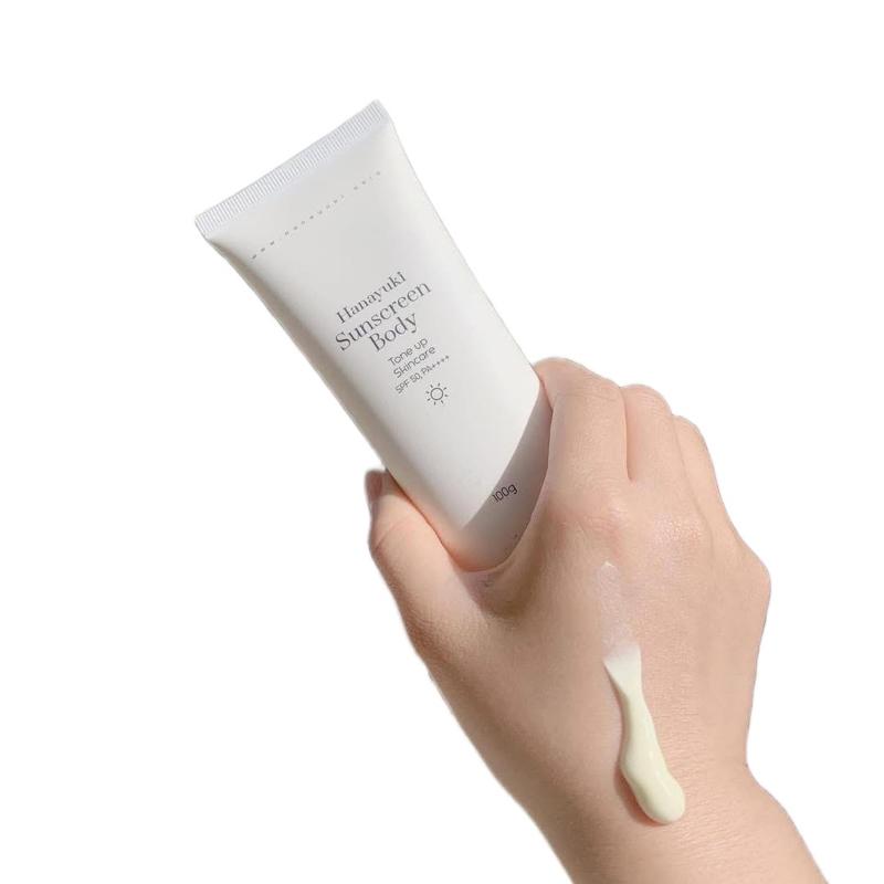 KEM CHỐNG NẮNG NÂNG TÔNG DƯỠNG DA CHO MẶT HANAYUKI SUNSCREEN - TikTok ...