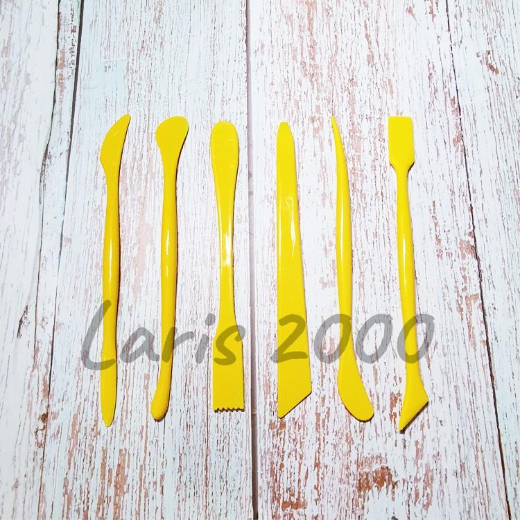 Clay Knife Plastik / Pisau Tanah Liat V-tec VT33/6 - Shop | Tokopedia