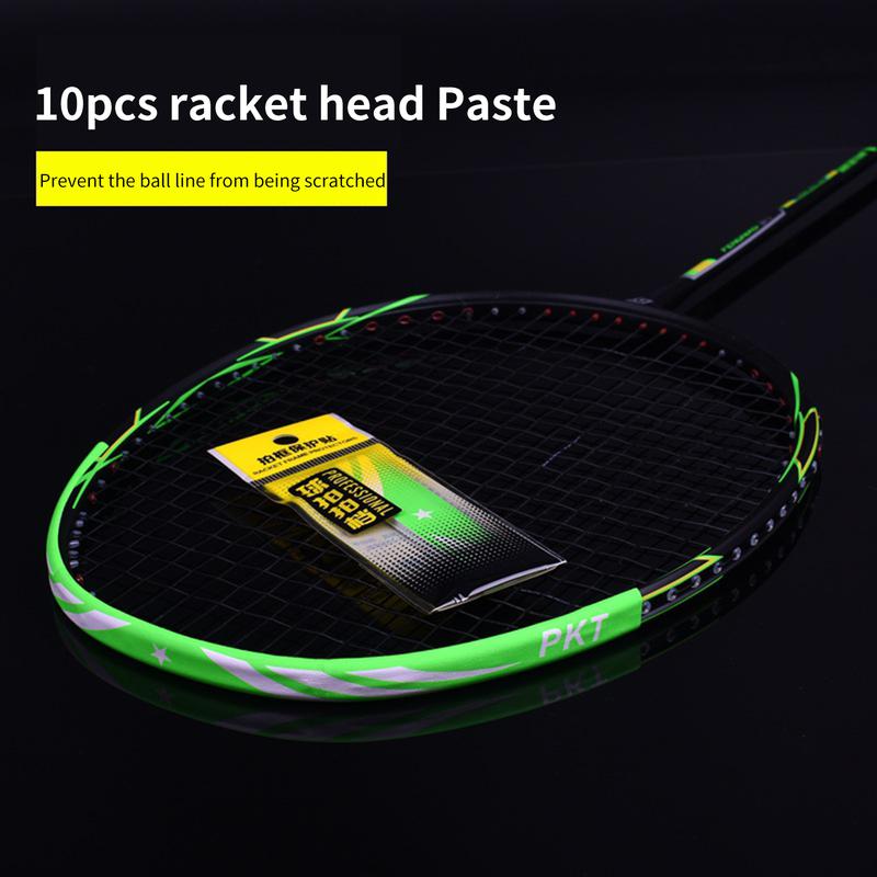 [FL] 10Pcs Racket Protector Reusable Wear Resistant Faux Leather ...