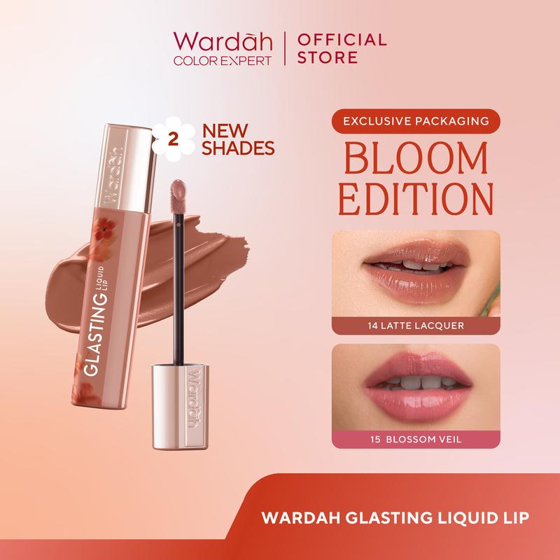 NEW SHADES! WARDAH Glasting Liquid Lip & Matte Lip Cream - Bloom - Shop ...