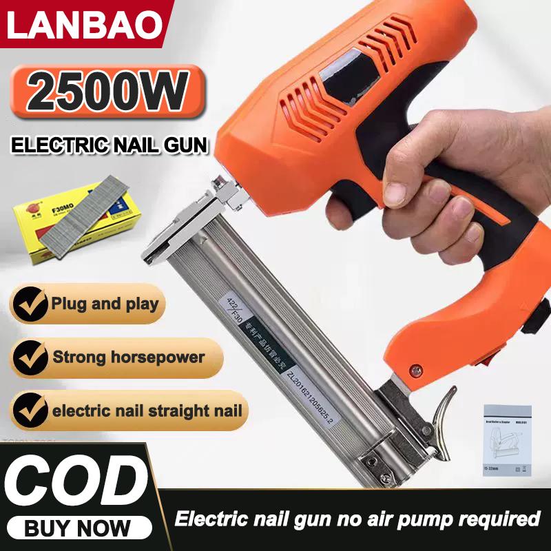 220V electric nail gun straight nail gun furniture woodworking - TikTok ...